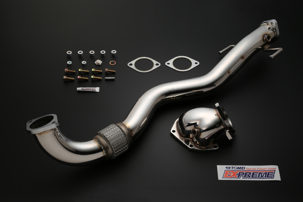 TOMEI: EXPREME 3" TURBO ELBOW & DOWN PIPE ASSY - EVO 7-9 - Ross Sport ...