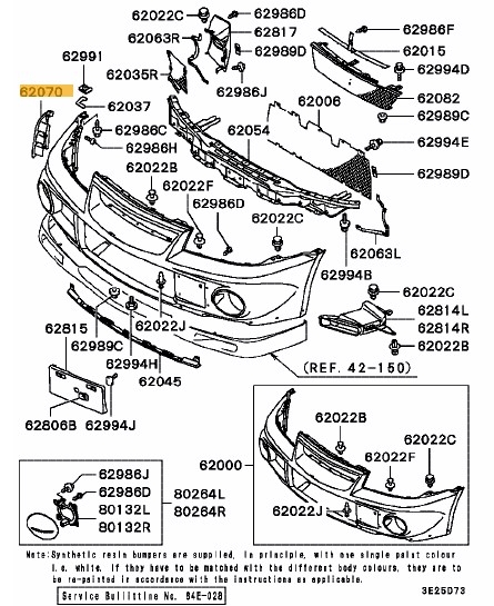 Garnish front bumper front right - *Special Order Part - Ross Sport ...