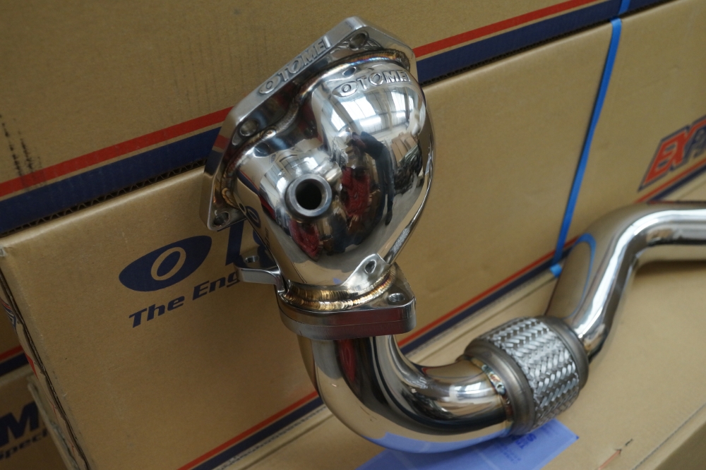 TOMEI: EXPREME 3" TURBO ELBOW & DOWN PIPE ASSY - EVO 7-9 - Ross Sport ...