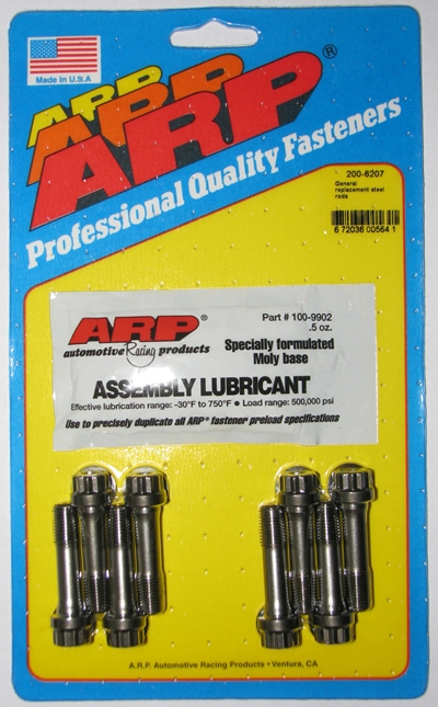 ARP: ARP Custom Age 625 Rod Bolt Kit UHL = 1.6" - Ross Sport Europe Ltd