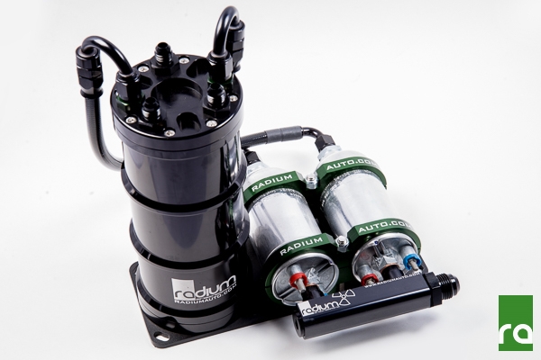 Radium: Dual External Pump Fuel Surge Tanks - Ross Sport Europe Ltd