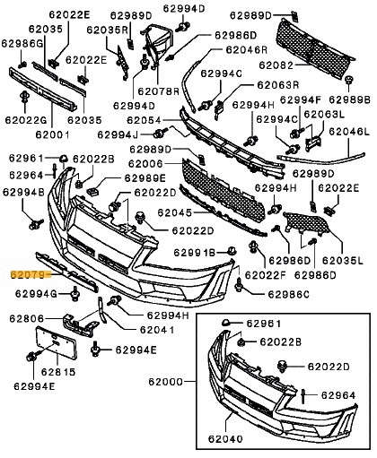 Cover, FR bumper air intake - Ross Sport Europe Ltd