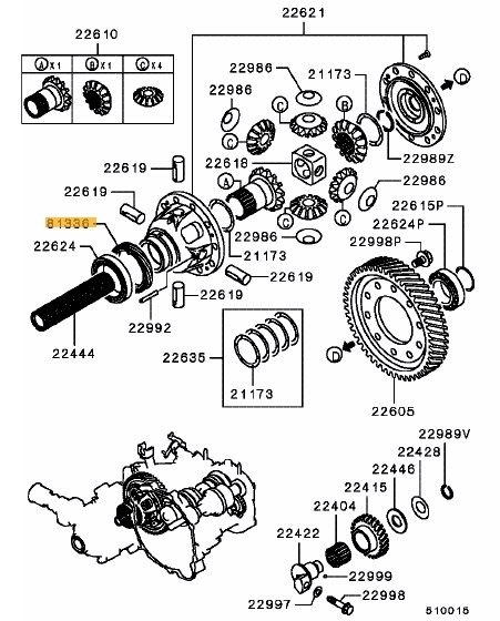 Gear speedometer drive- *Special Order Part - Ross Sport Europe Ltd